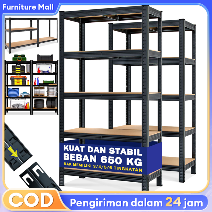 Rak Besi Susun Rak Serbaguna Rak Barang Rak Gudang Rak Dapur Rak ...