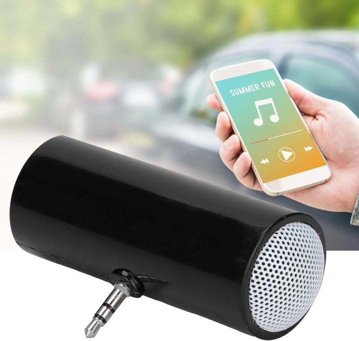 Mini Portable Stereo Active Speaker 3.5mm for Smartphone - DN828 ...