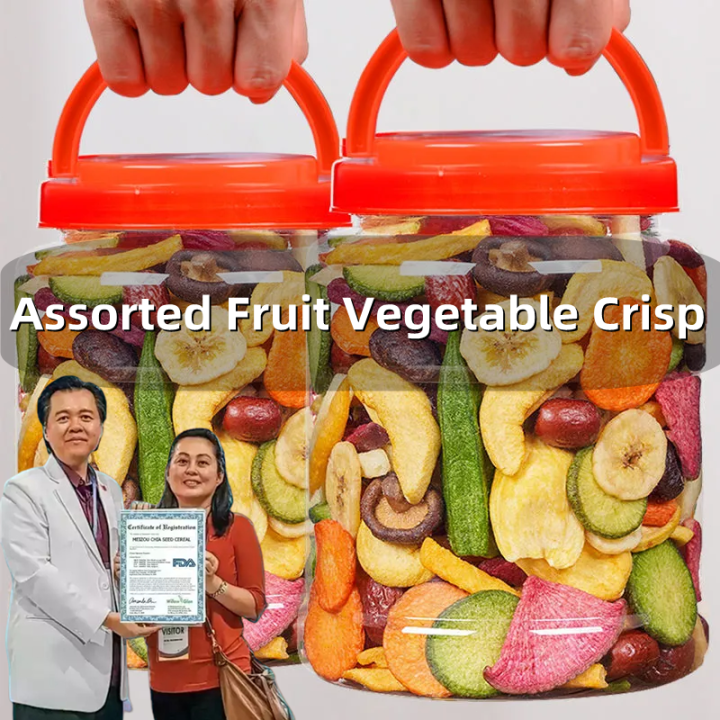 12 types fruit and vegetable crisp mix vegetables dry assorted dried fruit crisps 258g halal ...