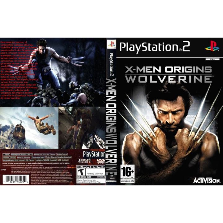 แผ่นเกมส์ PS2 X-Men Origins Wolverine คุณภาพ ส่งไว | Lazada.co.th