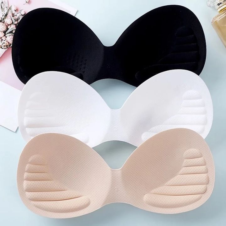 removable/insertable women's bikini sports bra pads Triangle foam push ...