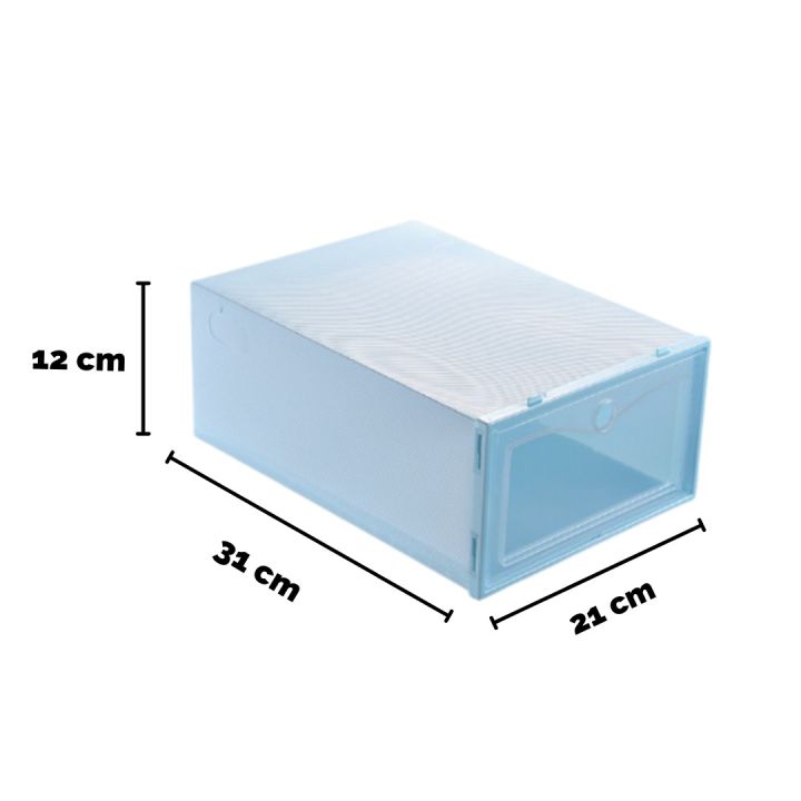 SC KS061 KOTAK SEPATU TRANSPARAN - RAK SEPATU SUSUN - KOTAK SEPATU ...