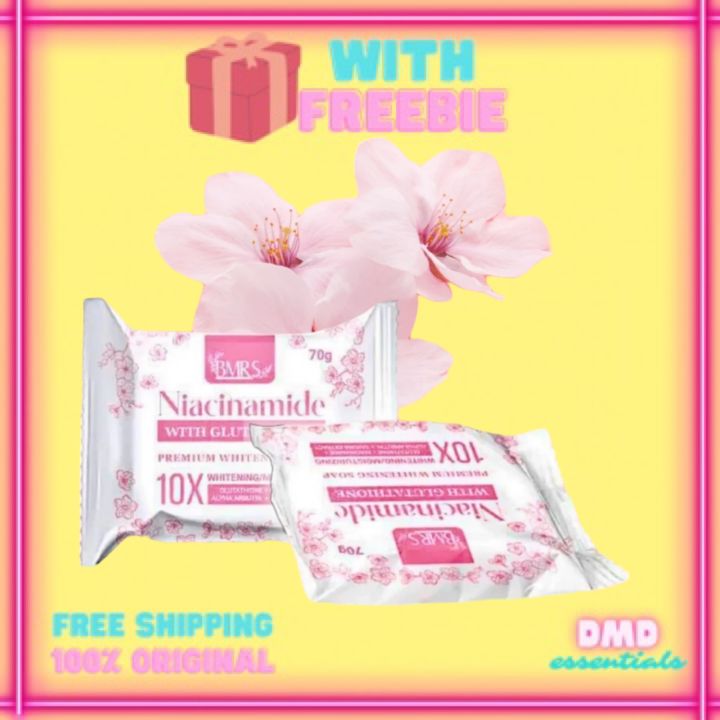 Bmrs Niacinamide With Glutathione Premium Whitening Soap [original