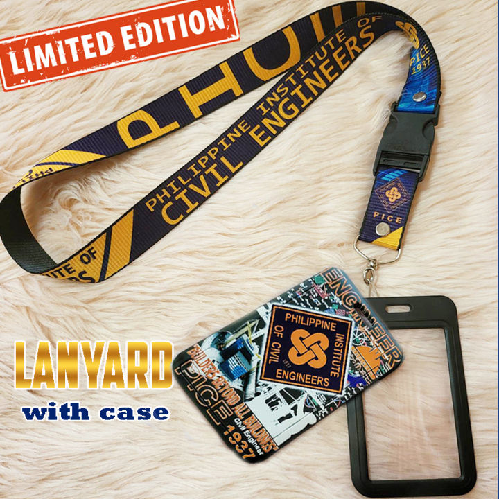 Civil Engineer PICE Lanyard Id Lace Id Holder Souvenir | Lazada PH