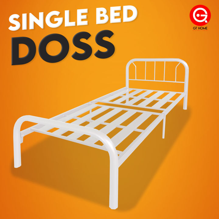 READY STOK Katil Single/Single Bed Frame/Katil hostel/Metal Bed/Bed ...