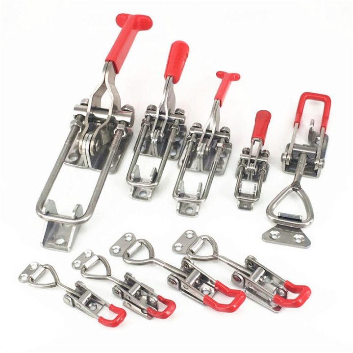 304 สแตนเลสสตีล Fast Fixture Clamping Device Door Clamp Box Buckle ...