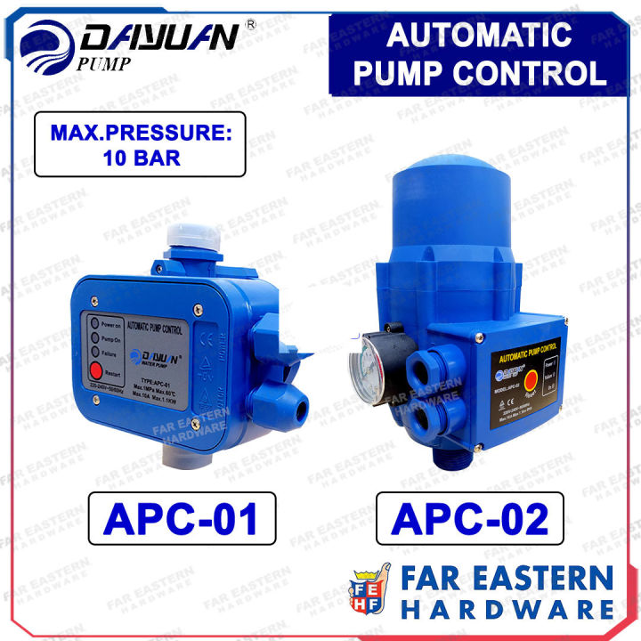 DAYUAN Automatic Water Pump Control APC-01 | APC-02 | Lazada PH