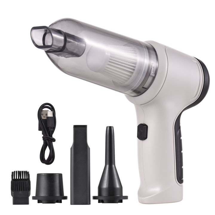 Handheld Car Vacuum Handheld Cordless Cleaner Portable Mini Air Duster ...
