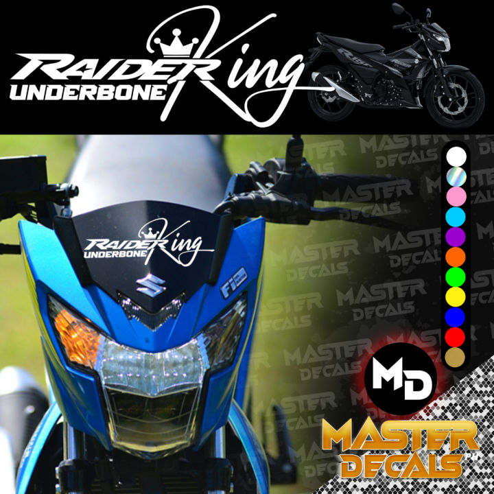 Raider King of Underbone Sticker | Lazada PH