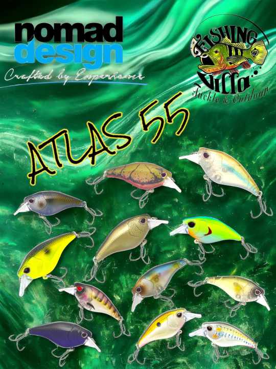 Nomad Design Atlas 55 Crank Bait | Lazada PH
