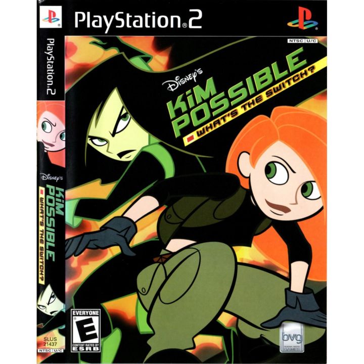 แผ่นเกมส์ Kim Possible What's The Switch PS2 Playstation2 คุณภาพสูง ...