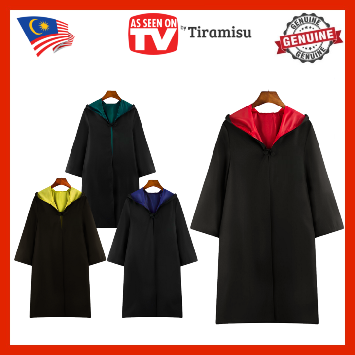 (FOR ADULT & KIDS) Tiramisu Wizard Robe Coat Witch Robe Coat Griffin ...