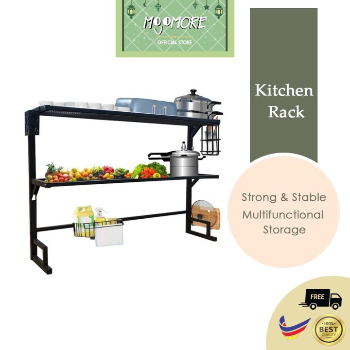 Mojomore Stainless Steel Rak Pinggan Dish Rack Rak Dapur Rak Sinki ...