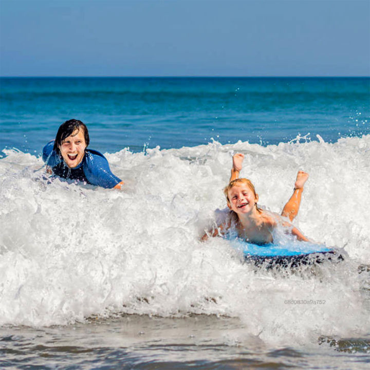Inflatable Surf Body Board Surfing Swimming Floating Surfboard with ...