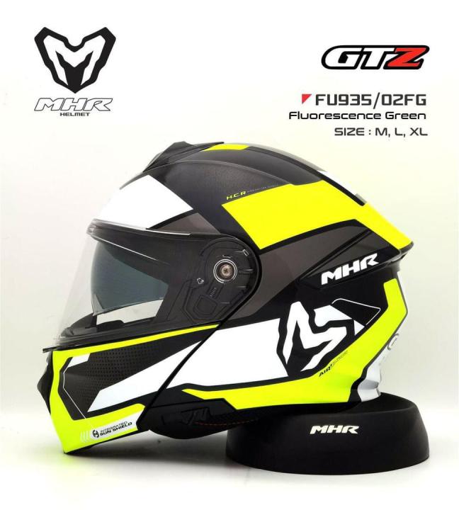 MHR Helmet GTZ ___ Sport Flip Up MHR FU935 ORI MHR HELMETS READY STOCK ...