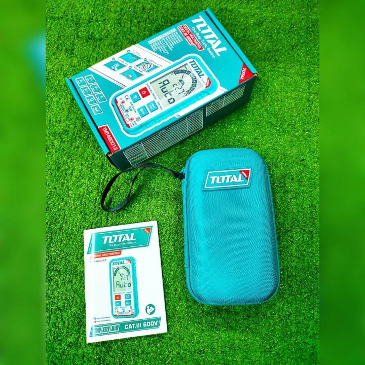 TOTAL โอห์มมิเตอร์ รุ่น TMT460013 LCD 600V มัลติมิเตอร์( Digital ...