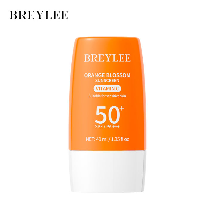 BREYLEE Orange Blossom Sunscreen SPF50+++ Vitamin C Refreshing Texture ...