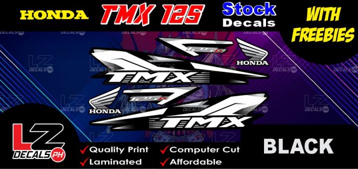 Honda TMX 125 Stock Decals/ Stickers with Freebies | Lazada PH