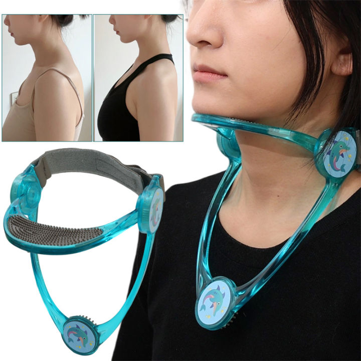 【Grilrigrin】Adjustable Cervical Traction Device Neck Support Braces ...