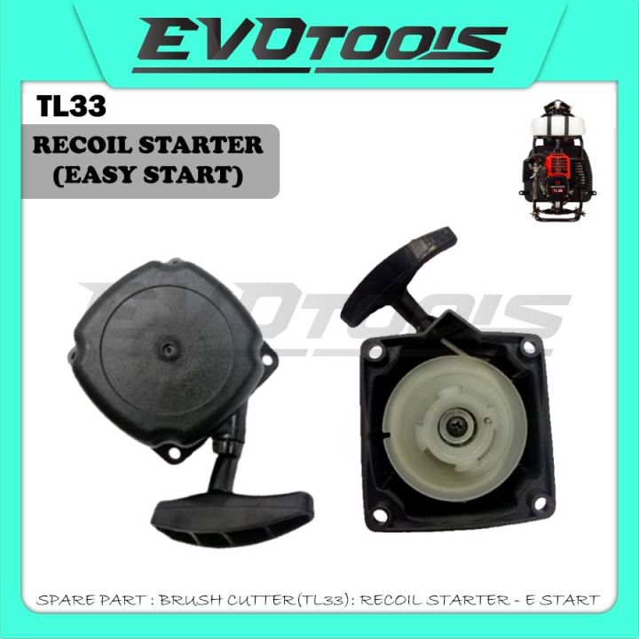 SPARE PART (TL33) : RECOIL STARTER - E START BRUSH CUTTER/PULL STARTER ...