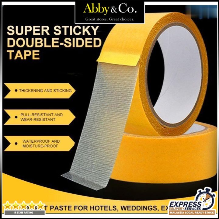 Strong cloth-based double-sided tape high-viscosity high-temperature ...