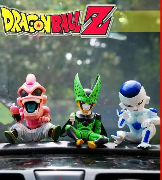 Dragon Ball Z DBZ Kid Frieza Cell Majin Buu Sitting 10-12cm Collectible ...