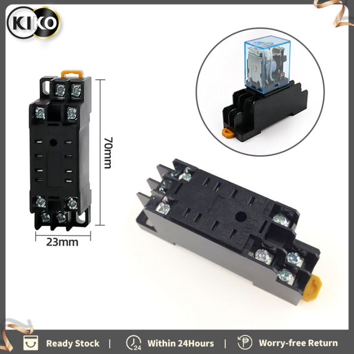 Relay Base PYF08A Base Mini relay 8Pin For Small Intermediate Relay ...