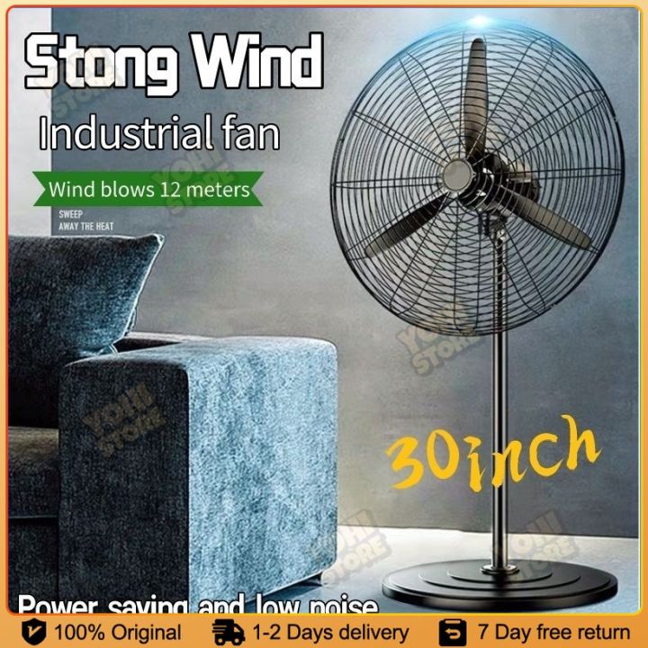 30" Industrial Fan Standing Fan 30 Inch Standard Electric Fan Wall ...