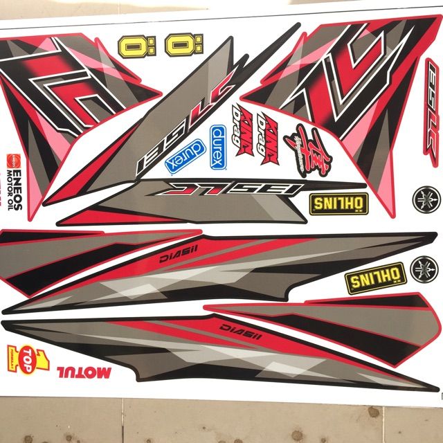 Tem Lc 135 đỏ đen rời cực sắc nét - không bay màu | Lazada.vn