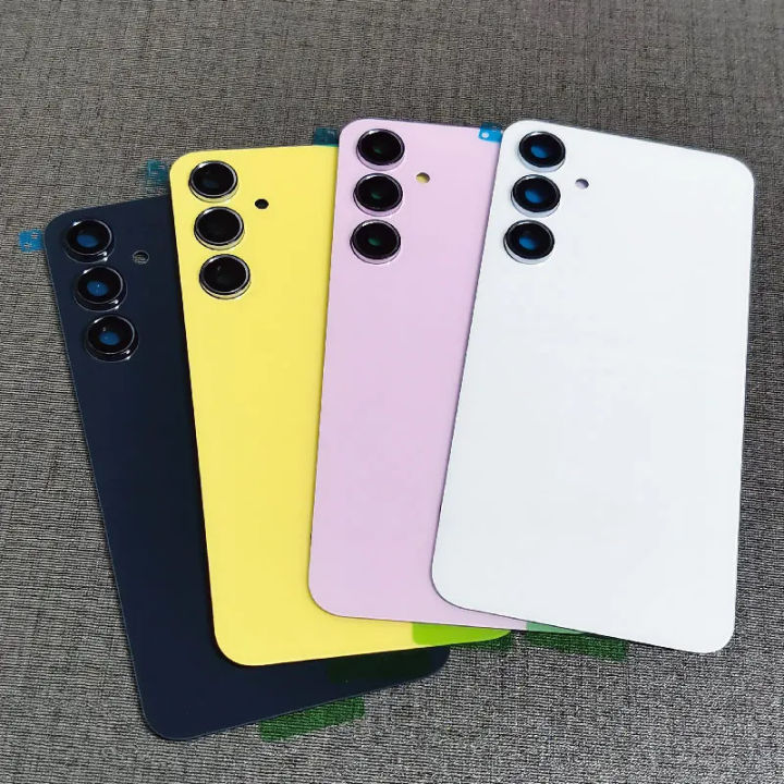 สำหรับ Samsung Galaxy A55 5G ฝาครอบ A556B A556ฝาครอบด้านหลังอะไหล่กล้อง ...