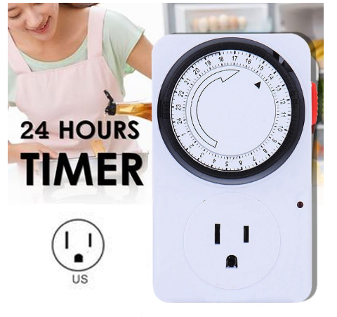 24 Hours Mechanical Plug Timer Power Saver | Lazada PH