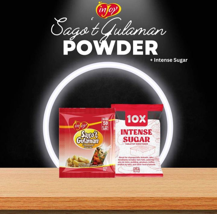 inJoy Sago't Gulaman with 10x Intense Sugar Set | Lazada PH
