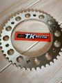 Gir gear belakang 428 motor trail CRF 150 merek TK Racing ukuran 45t ...