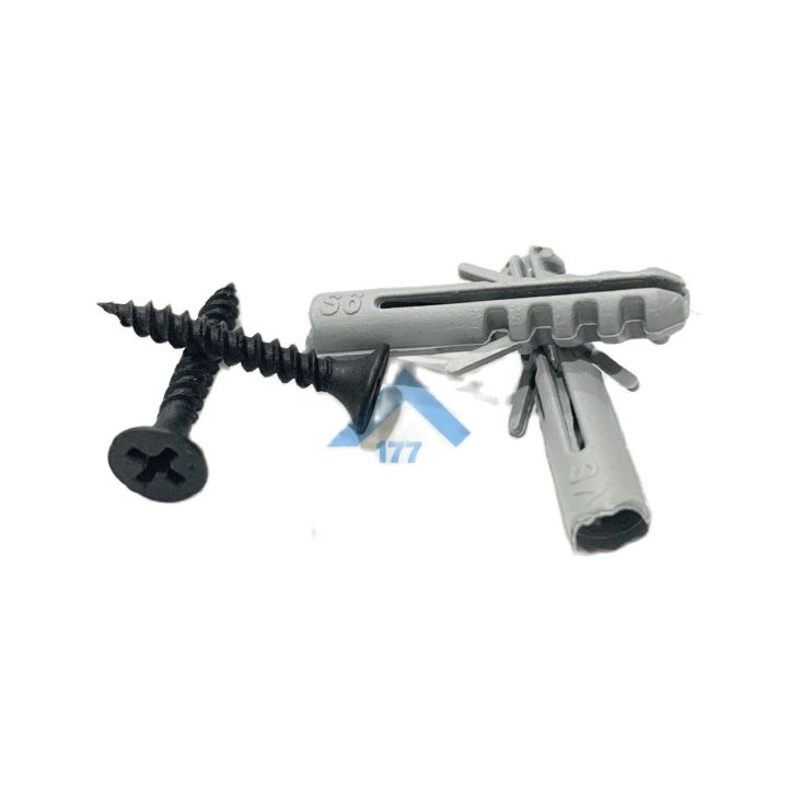 5 set Sekrup dan Fisher set 5 pasang -5 skrup 5 piser fiser mur baut ...