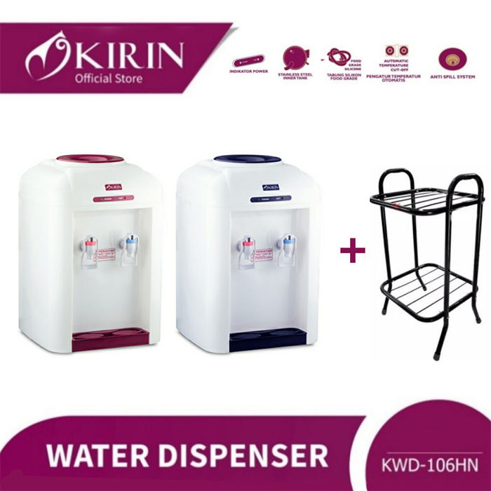 Dispenser Kirin KWD 106 HN Dispenser Air Galon 2 Keran Hot & Normal ...