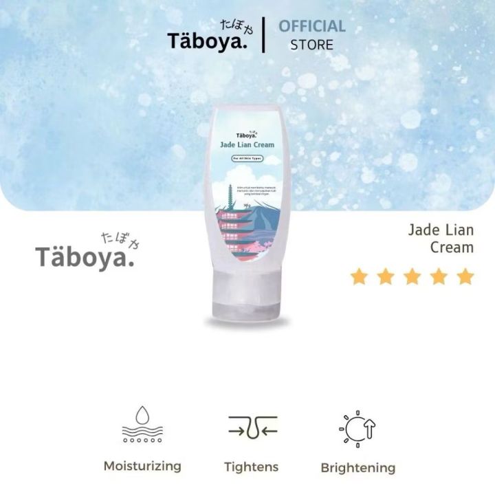 (ORI) Taboya Jade Lian Cream - White sakura Cream diformulasikan khusus ...