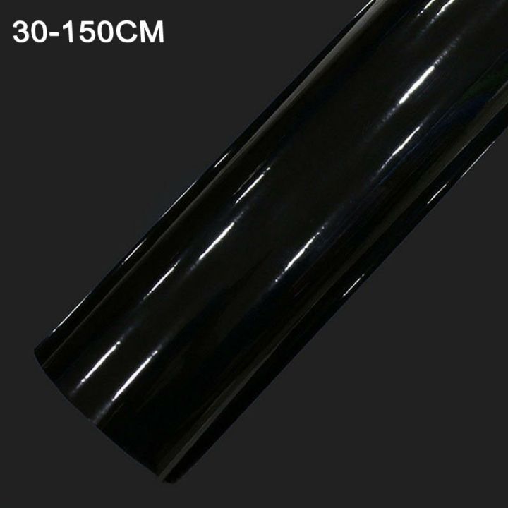 [KUYU] Glossy Black Vinyl Wrap Film for Car Paint friendly Bubble Free ...