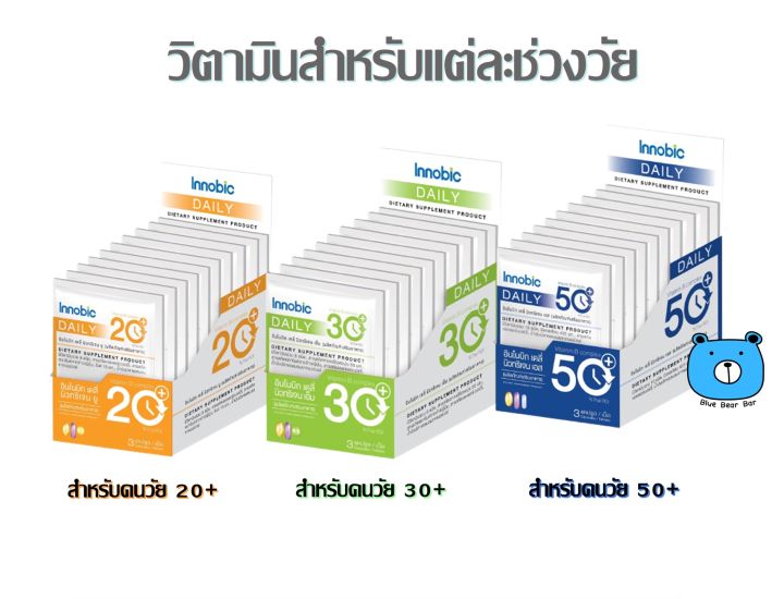 Innobic Daily Nutrigen อินโนบิก เดลี่ นิวทริเจน ผลิตภัณฑ์เสริมอาหาร (1 ...