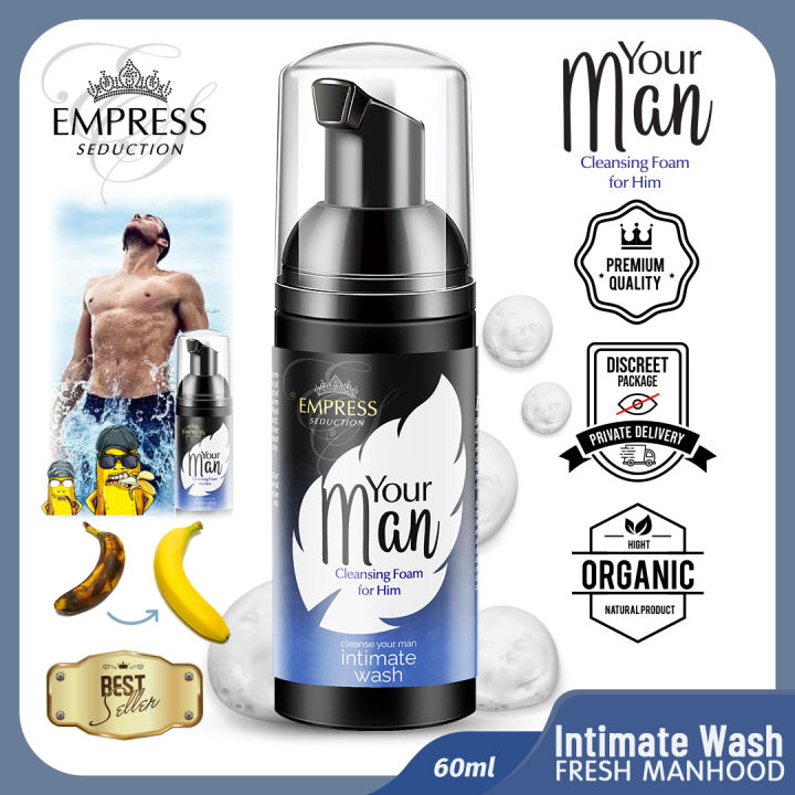 Your Man Cleansing Foam for Him Empress Seduction Intimate Wash - NO. 1 ...