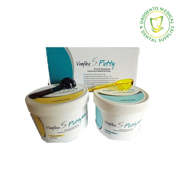 Vonflex Putty Soft Base and Catalyst 280ml Dental | Lazada PH