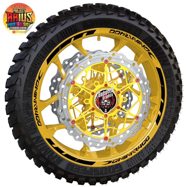 Kawasaki Dominar 400 All Version (Set: Harap at Likod 4 Sides)Mags ...