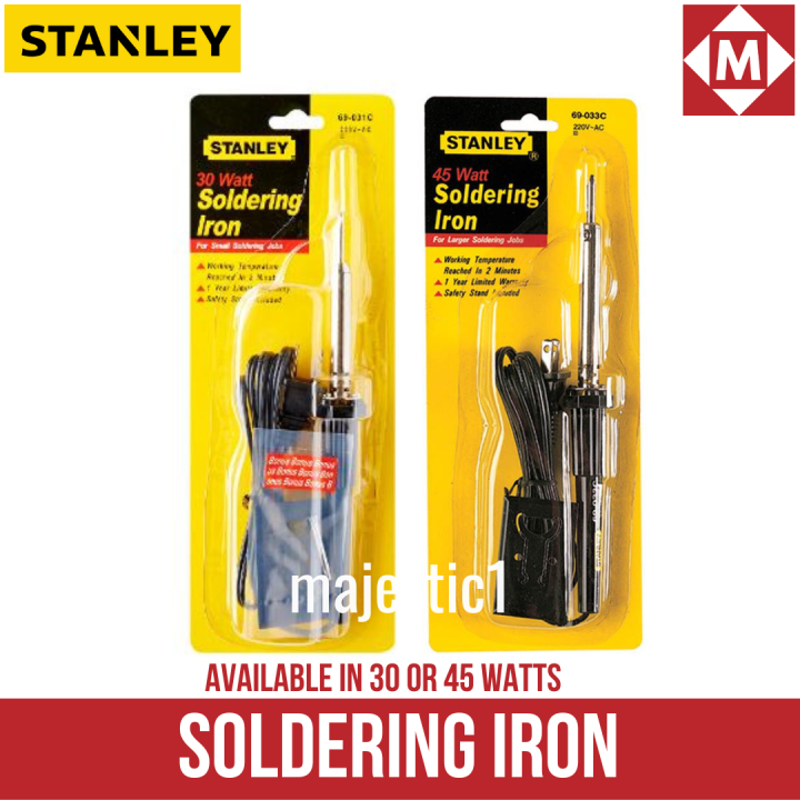 Stanley Soldering Iron 220V 30 Watts (69-031C) / 45 Watts (69-033C ...