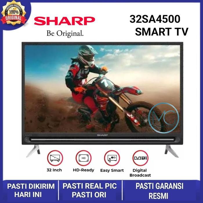 TV LED SHARP 32 INCH DIGITAL SMART TV FULL HD Upscalling garansi resmi ...