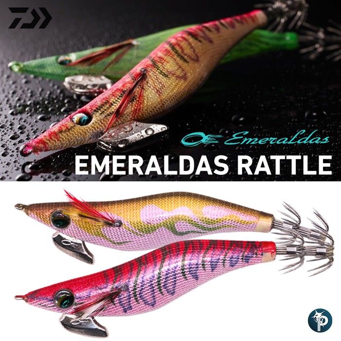 กุ้งตกหมึก DAIWA EMERALDAS RATTLE 2.5 | Lazada.co.th