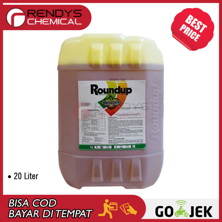 RoundUp 20 Liter - Obat Pembasmi Rumput Round Up | Lazada Indonesia