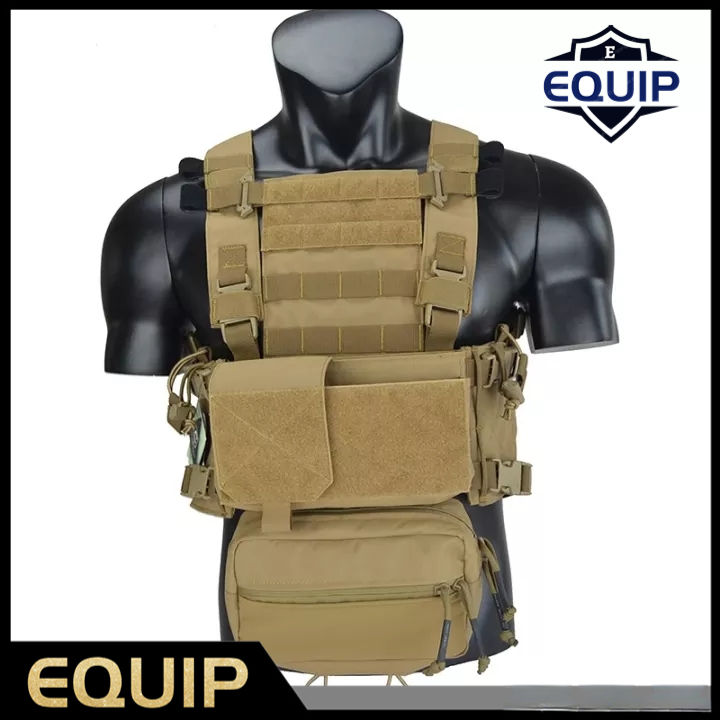 EQUIP Tactical Vest Chest Platform Military Molle Modular Panel for MK3 ...