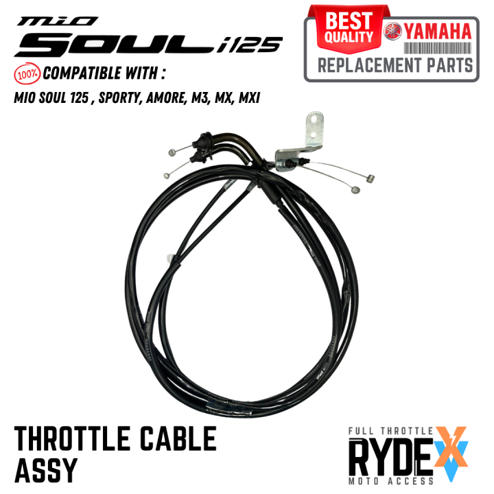 THROTTLE CABLE ASSY for Mio Soul & Soul i 125, Mio i 125, Mx, Mxi ...