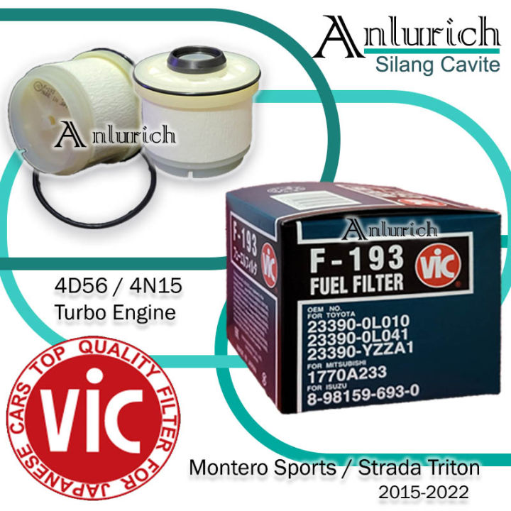 Fuel Filter Mitsubishi Montero / L-200 Strada 4D56-4N15 2013-2022 VIC F ...