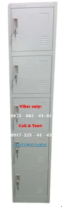5 STEEL DOORS LOCKER KEY TYPE | Lazada PH