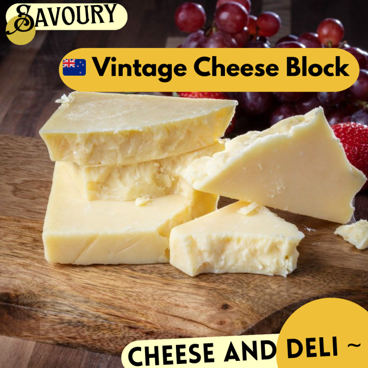 New Zealand Vintage Cheese Block 500g - 1000g | Lazada.co.th